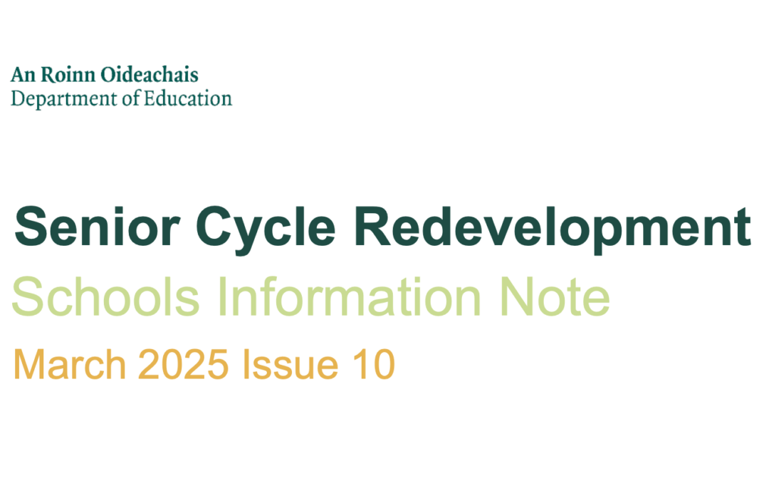 Senior Cycle Redevelopment Updates - Duiske College